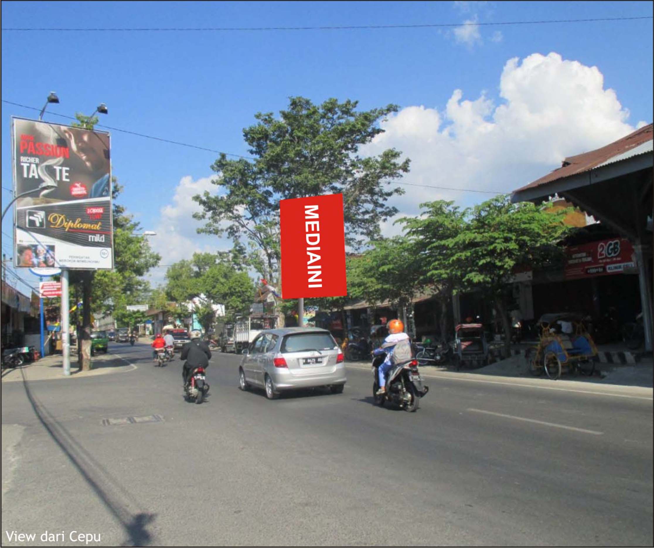 Sewa Baliho Jalan Pemuda Pusat oleh-oleh Blora - MEDIAINI