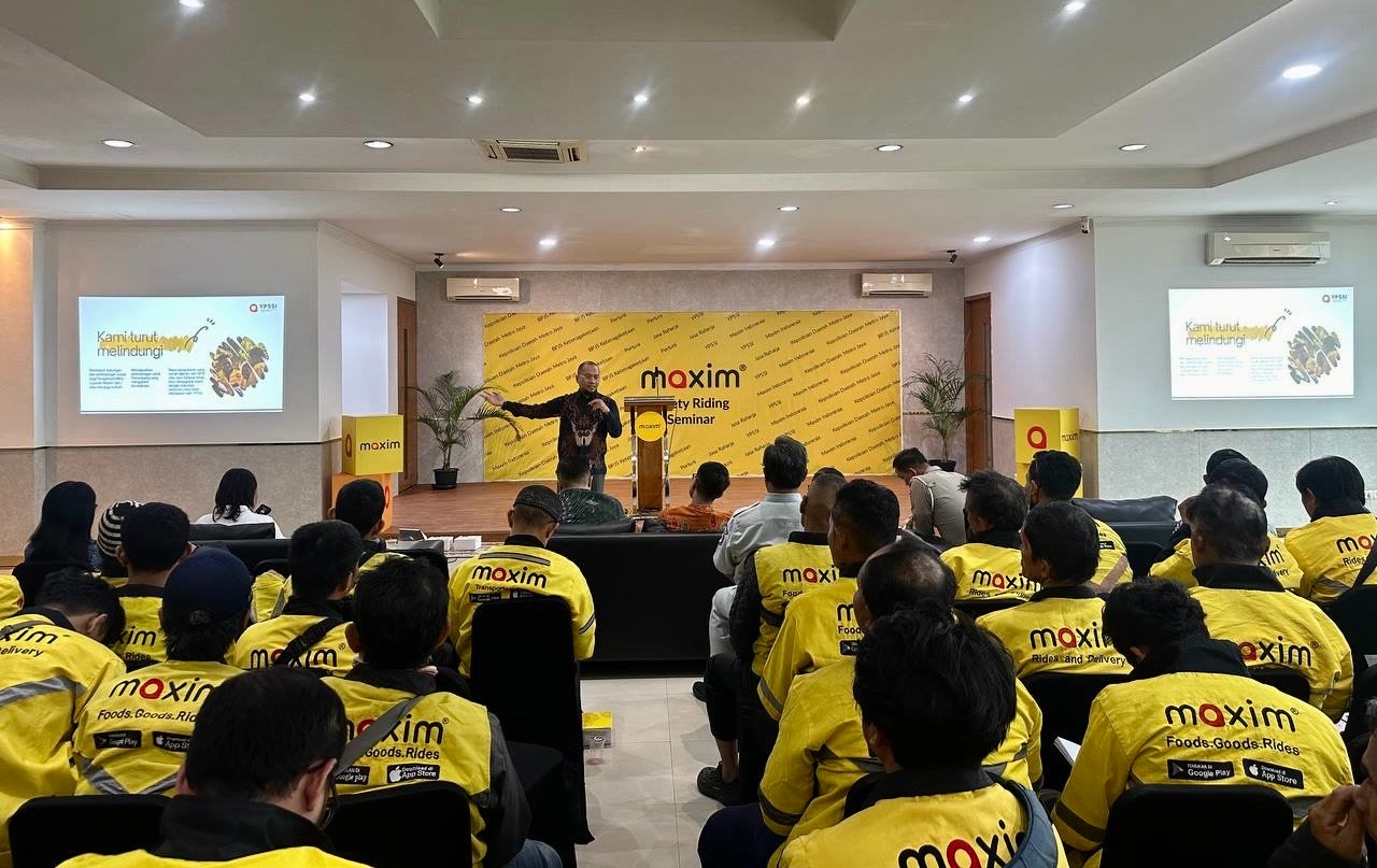 Seminar Keselamatan Berkendara Perdana Maxim Dengan Perlindungan ...